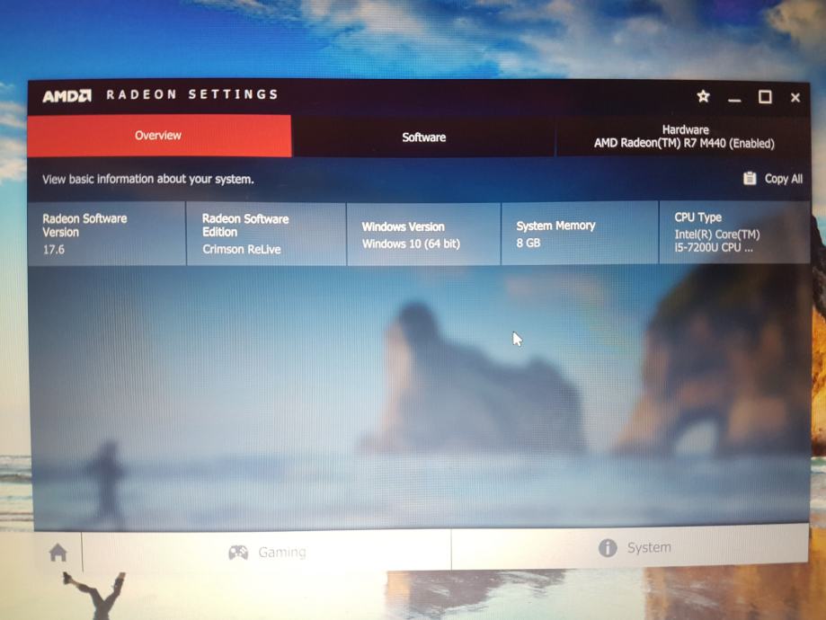 HP Compaq 15-ay103nm i5-7200U 2.5 GHz AMD Radeon R7 M340 4GB 8GB RAM
