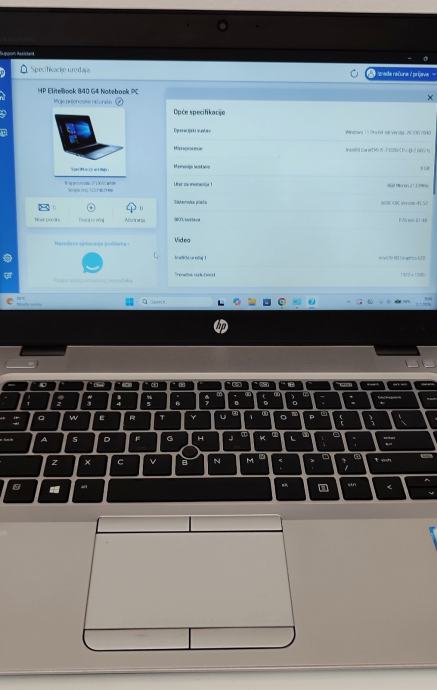HP Elitebook 840 G4, očuvan, Windows 11 pro