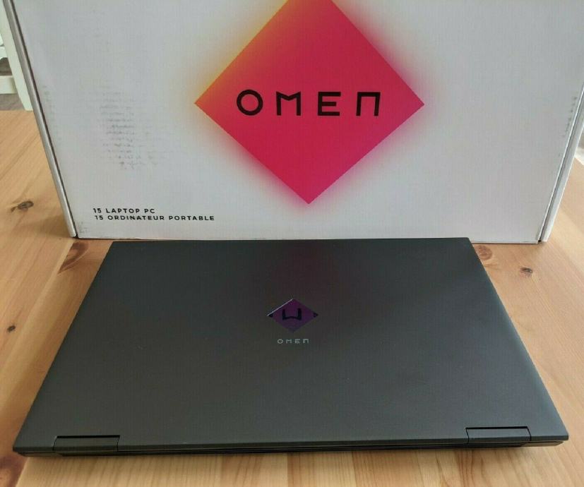 HP OMEN 15, Ryzen 4600H, 144Hz, GTX 1660Ti, 16GB RAM, 512GB SSD,garanc