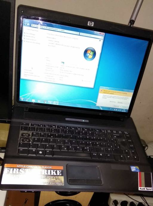 Laptop HP 550 - C2D T5670 / 4 gb / 60gb ssd / 15.6