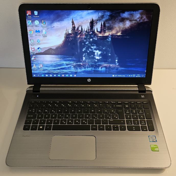 Laptop HP Pavilion 15,6, 256GB SSD, 4GB RAM, Intel i5, NVIDIA GeForce