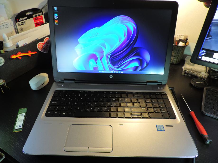 HP ProBook 650 G2 I5-6200U / 8GB / SSD 256GB + HDD 500GB / FHD 15.6