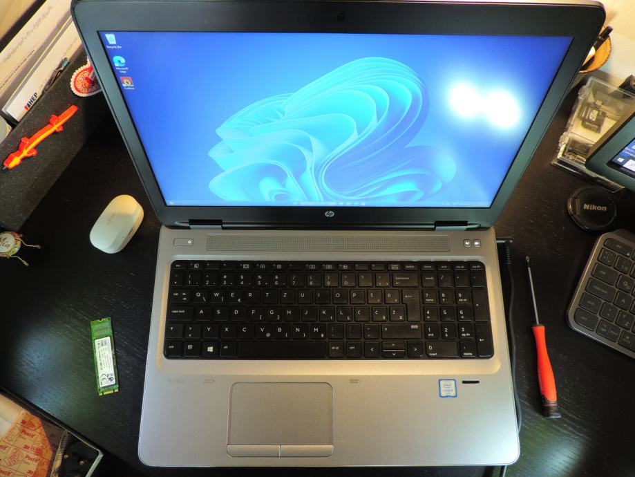 HP ProBook 650 G2 I5-6200U / 8GB / SSD 256GB + HDD 500GB / FHD 15.6
