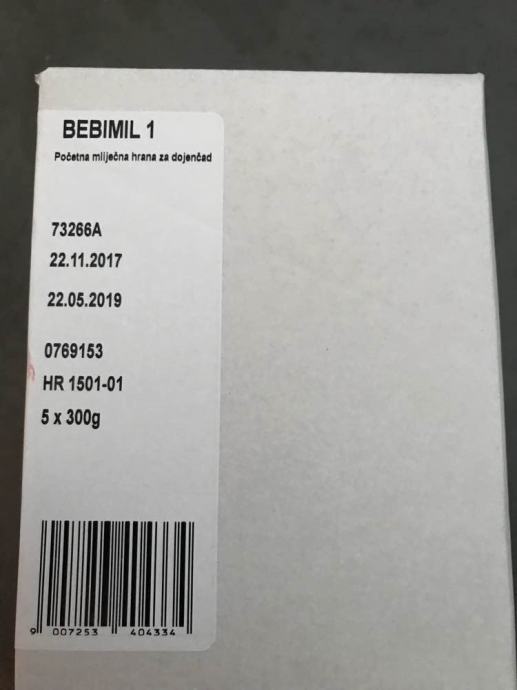 Bebimil 1 prodajem