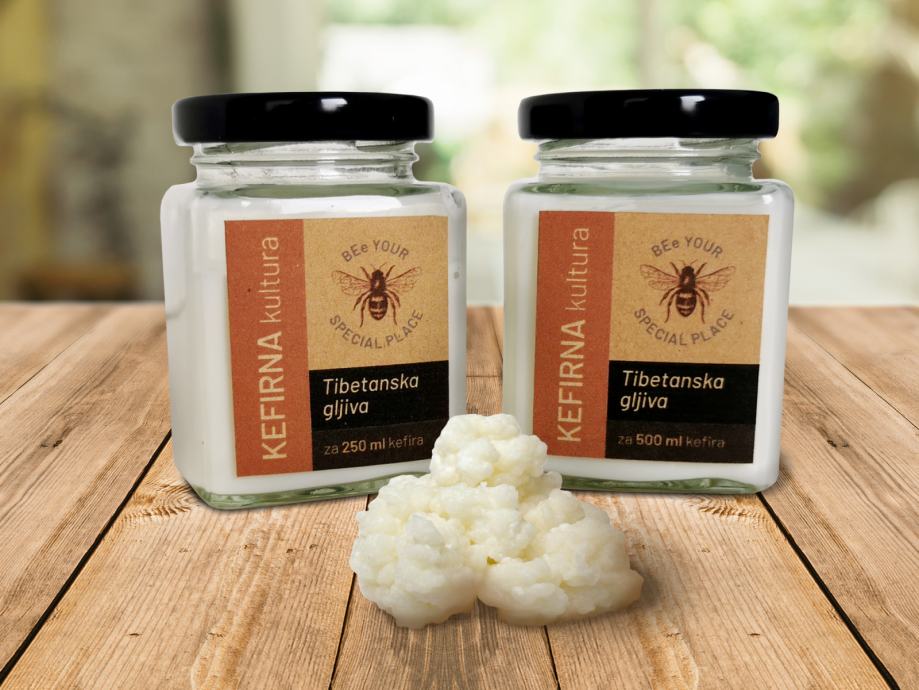 Kefirna zrnca, Tibetanska gljiva, Kefirna kultura za 250 ml kefira