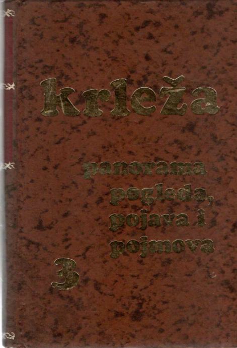 Krleža: Panorama 3 - Panorama pogleda, pojava i pojmova