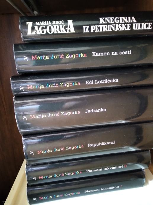 Marija Jurić Zagorka, zbirka knjiga Grička vještica i Jadranka