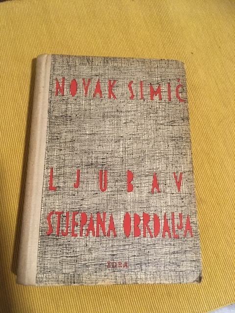 Novak Simić, Ljubav Stjepana Obrdalja, 1958.