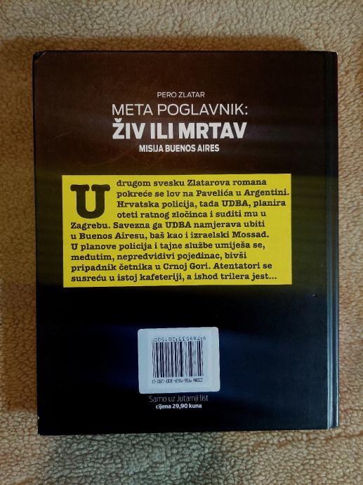 PERO ZLATAR - META POGLAVNIK 3 KNJIGE