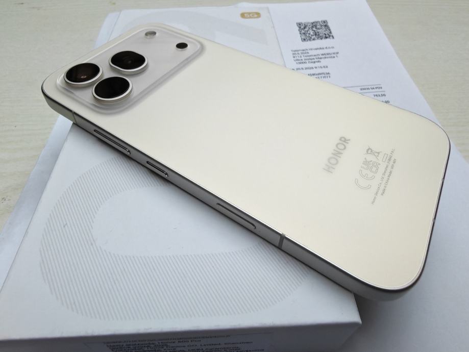 Honor 600 pro 512/12gb 17 ciklusa punjenja, snapdragon elite cpu