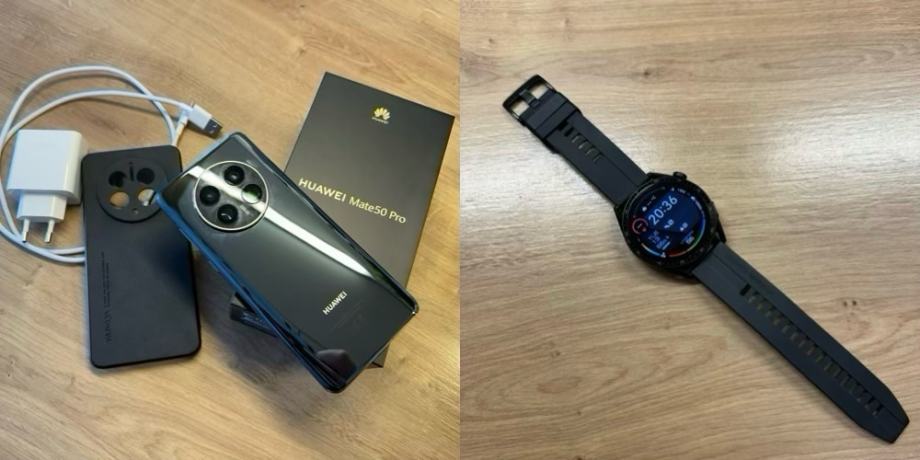 Huawei Mate 50 pro + Huawei Watch GT 3