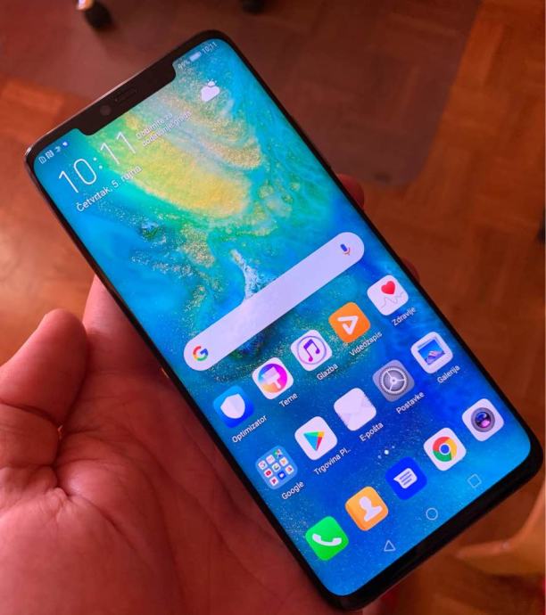 Huawei Mate20 Pro, 6/128 GB, crni (Black)