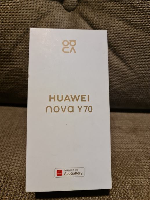 HUAWEI NOVA Y70 Black NOVO!!