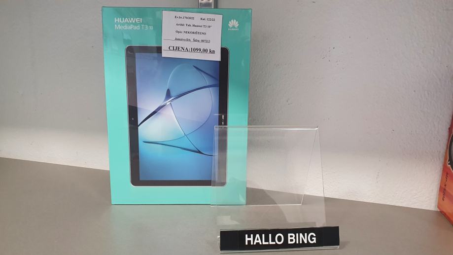 Huawei Tab T3, novo