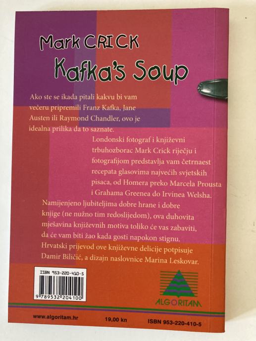 KAFKINA JUHA, Mark Crick