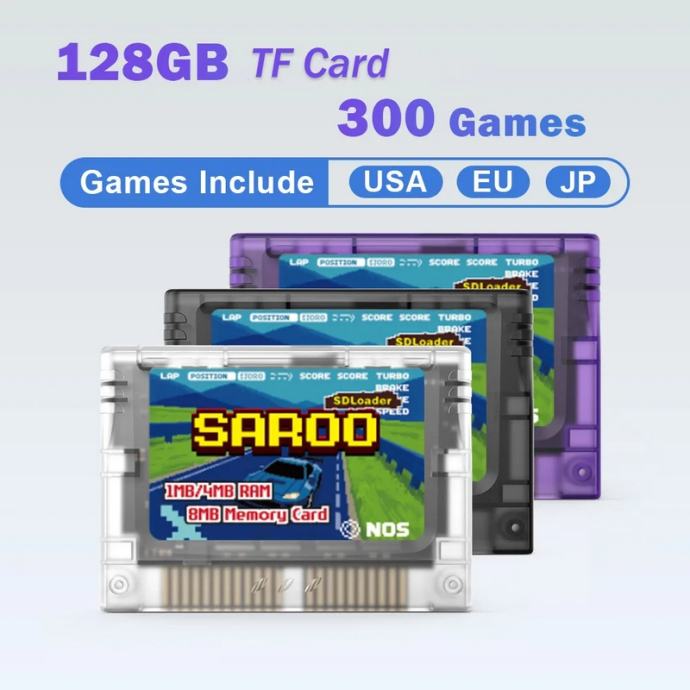 Disketa za Sega Saturn SAROO SS HDloader 128 GB - 300 igara