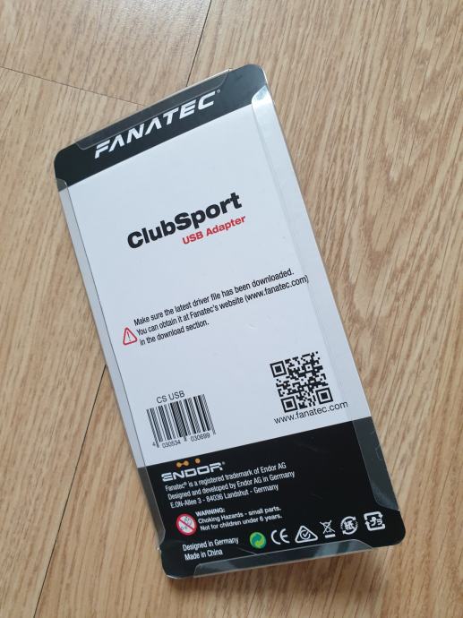 FANATEC CLUBSPORT USB ADAPTER (NOVO, ZAPAKIRANO)