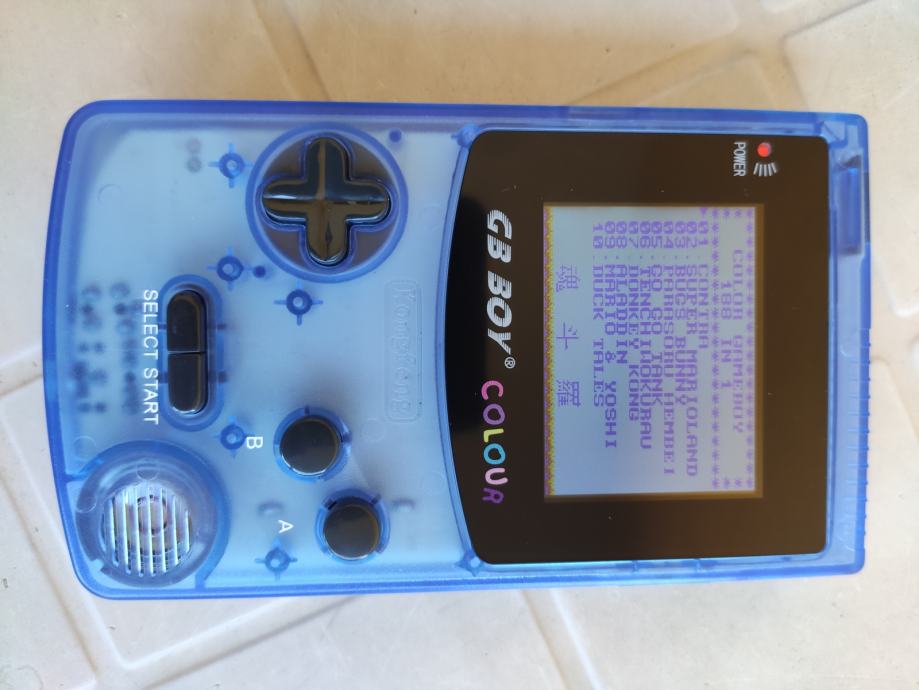 Gameboy color