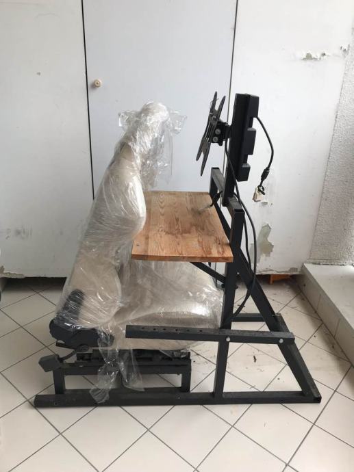 Homemade racing seat / racing cockpit