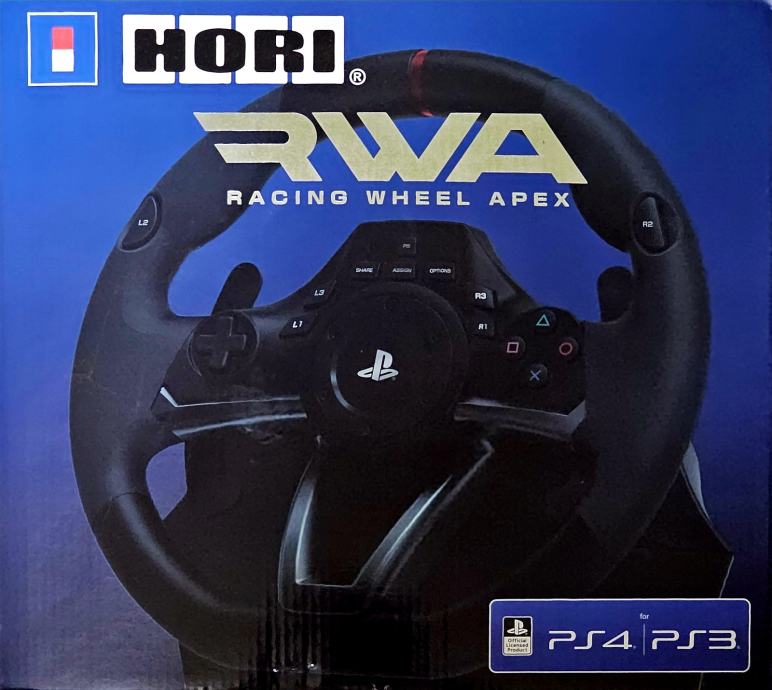 HORI RWA racing wheel sa pedalama PS3/4
