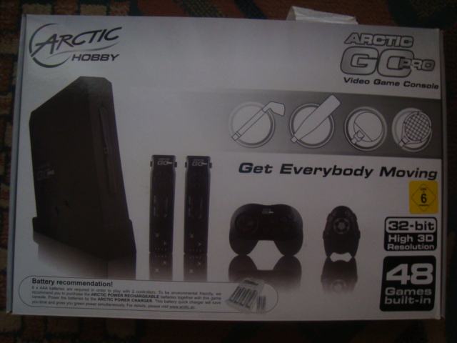 Igraća konzola ARCTIC COOLING All in One GC PRO, 48 igri, 7 dodataka