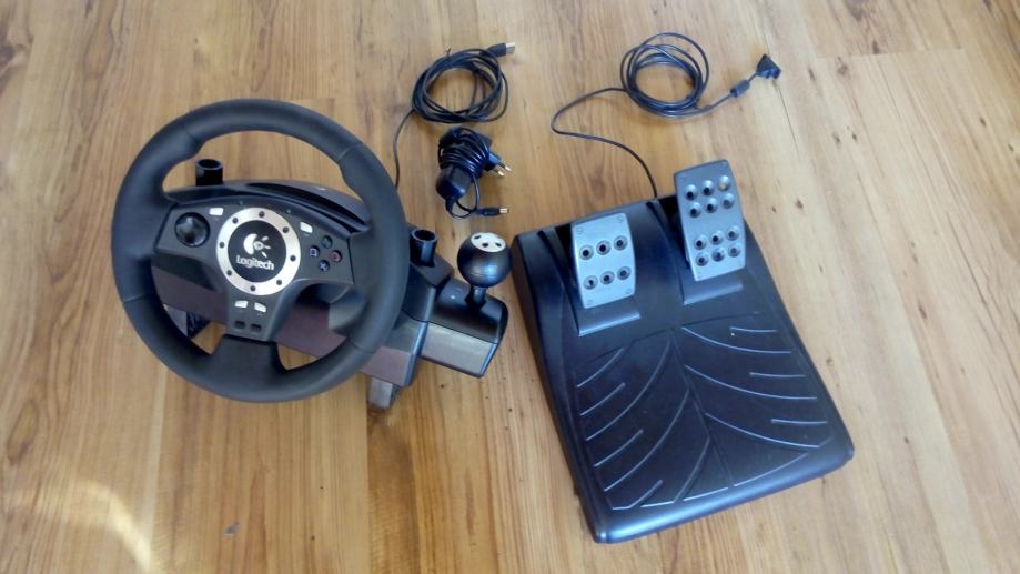 Logitech Driving Force Pro volan za PC/PS3/PS4, USB