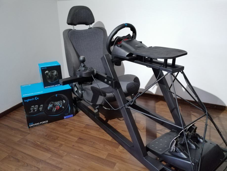 Logitech G29 volan + mjenjač + Sim Cockpit