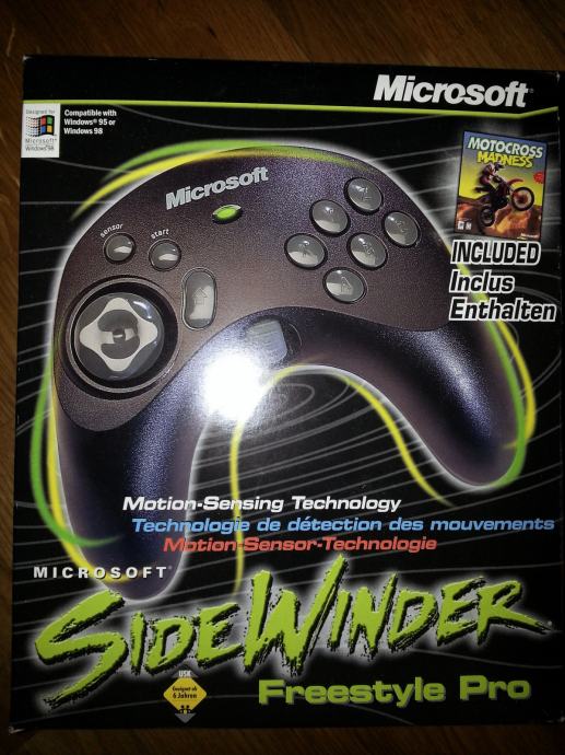 Microsoft SideWinder FreeStyle Pro Joystick kontroler
