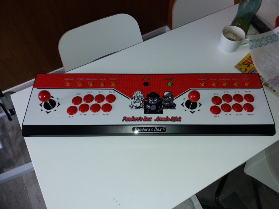 Pandoras box 6 / sve SANWA / 8 tipki / 32GB, retro arkadna konzola