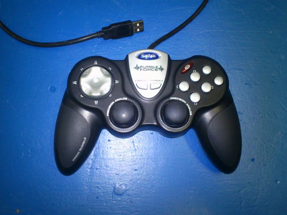 Saitek P2500 rumble usb