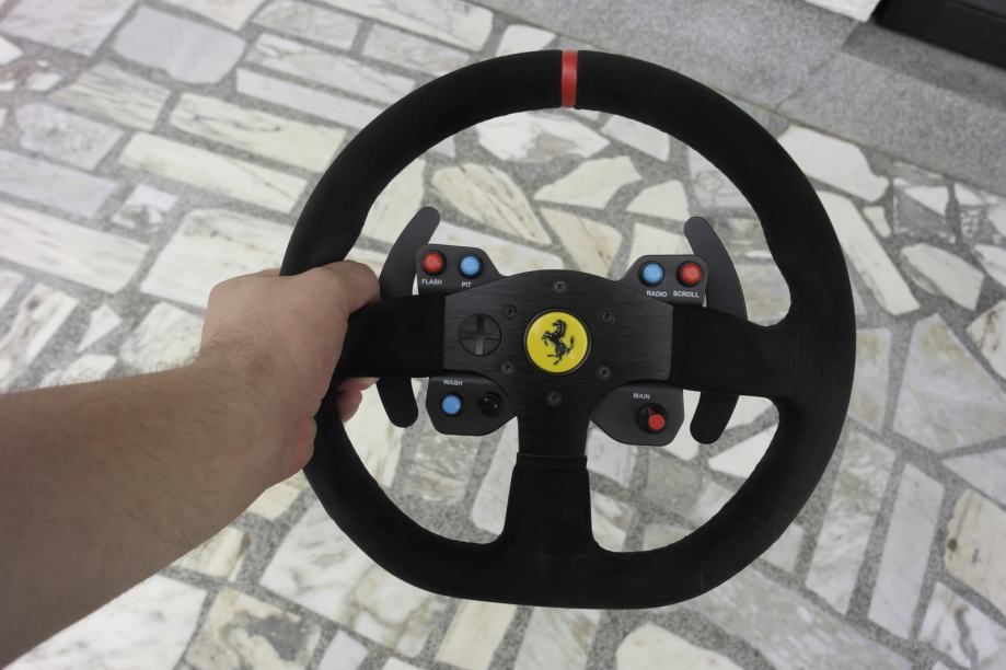 Thrustmaster 599XX EVO 30 Wheel Add-On Alcantara Edition