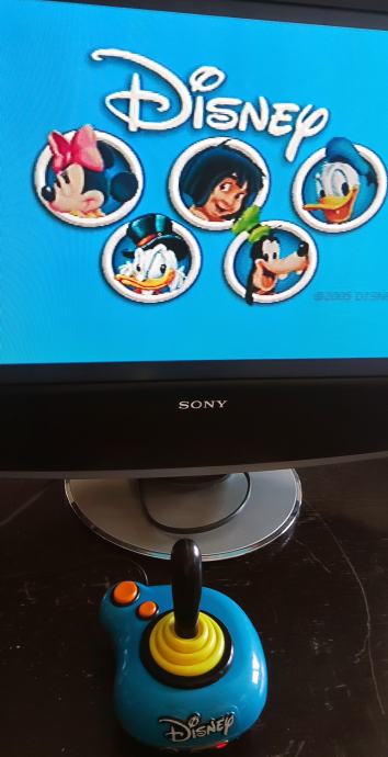 TV konzola JAKKS DISNEY joystick na baterije