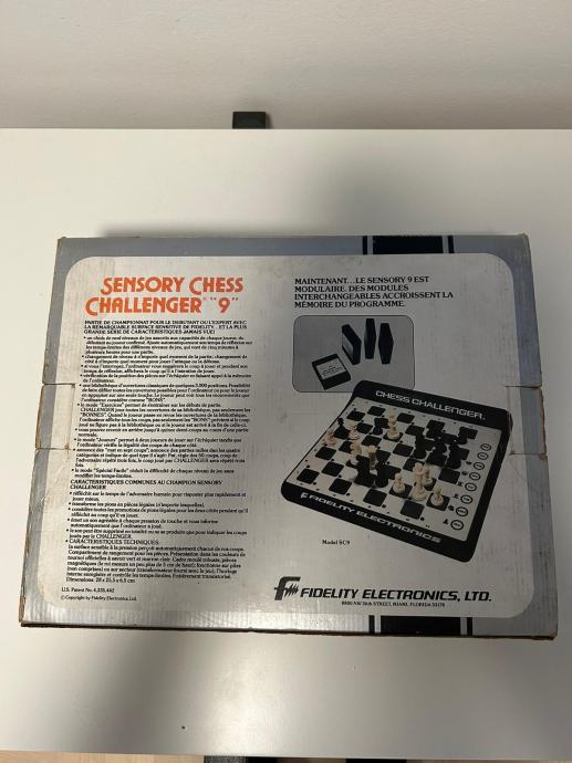 Vintage Fidelity Sensory Chess Challenger 9 elektronički šah