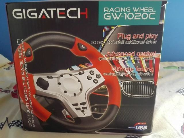 VOLAN GIGATECH RACING WHEEL GW-1020C