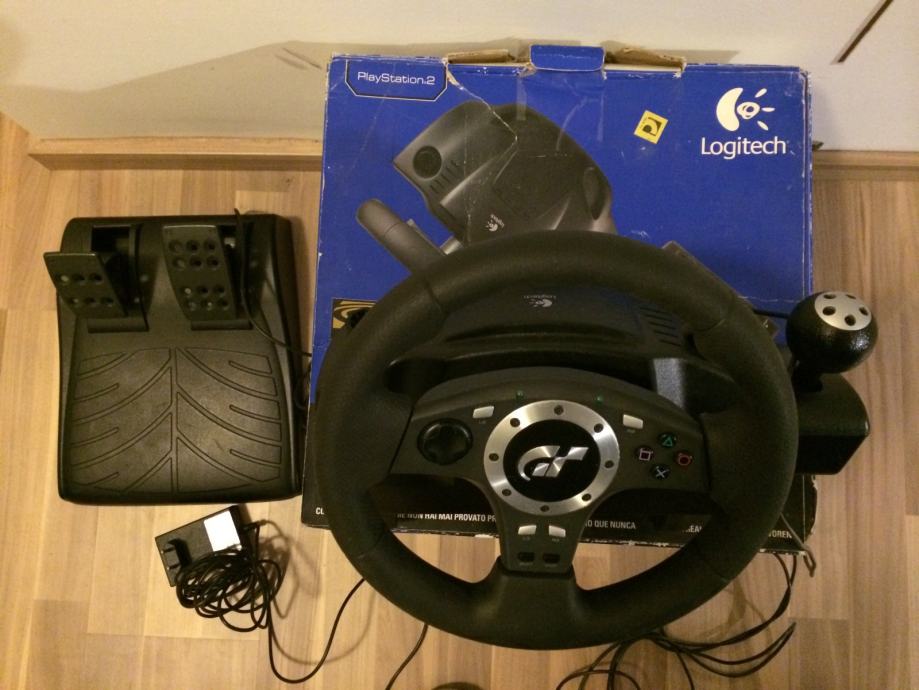 Volan Logitech Driving Force Pro GT za PS2/PS3/PC