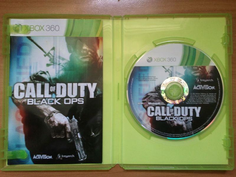 XBOX 360 - CALL OF DUTY BLACK OPS (ORIGINAL)