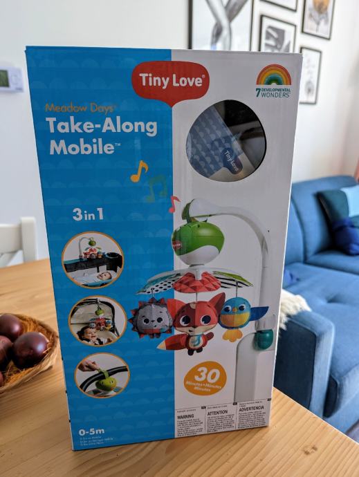 Glazbeni vrtuljak Tiny love take along