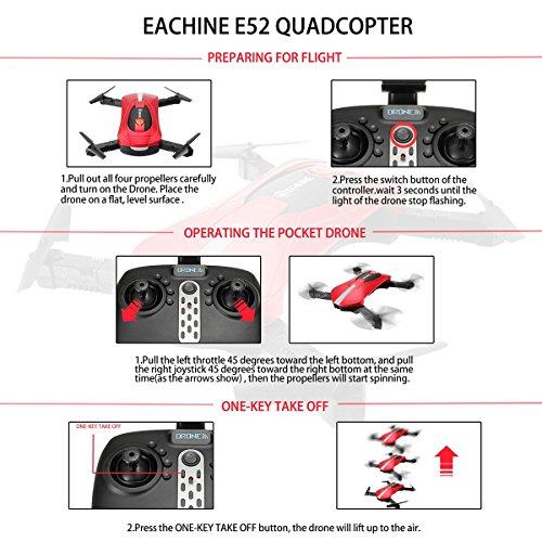 AKCIJA NOVO !!! Dron Eachine E52 HD kamera,Remote Control,WiFi Control