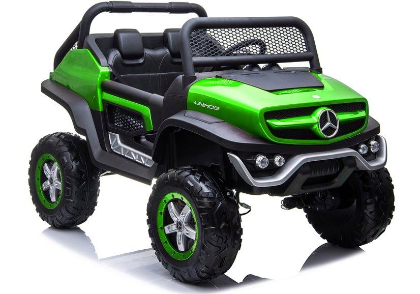 Auto na akumulator za djecu *Mercedes Unimog * zeleni