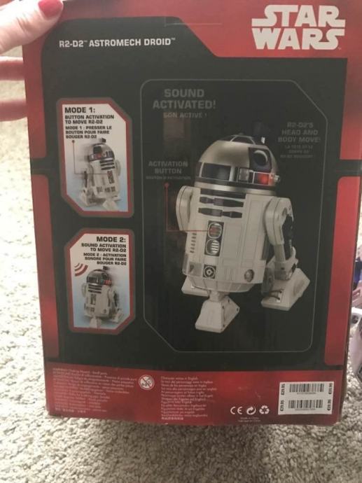 Robot STAR WARS R2-D2 artuditu