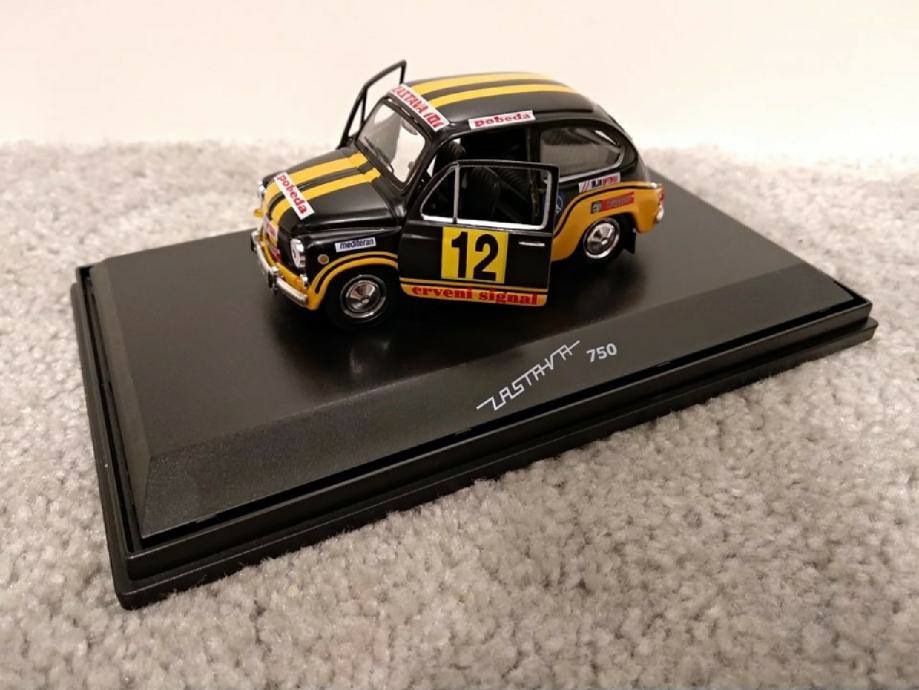 ***NOVO***1:43 Zastava 750 Nacionalna klasa (Hribar) fićo autić model
