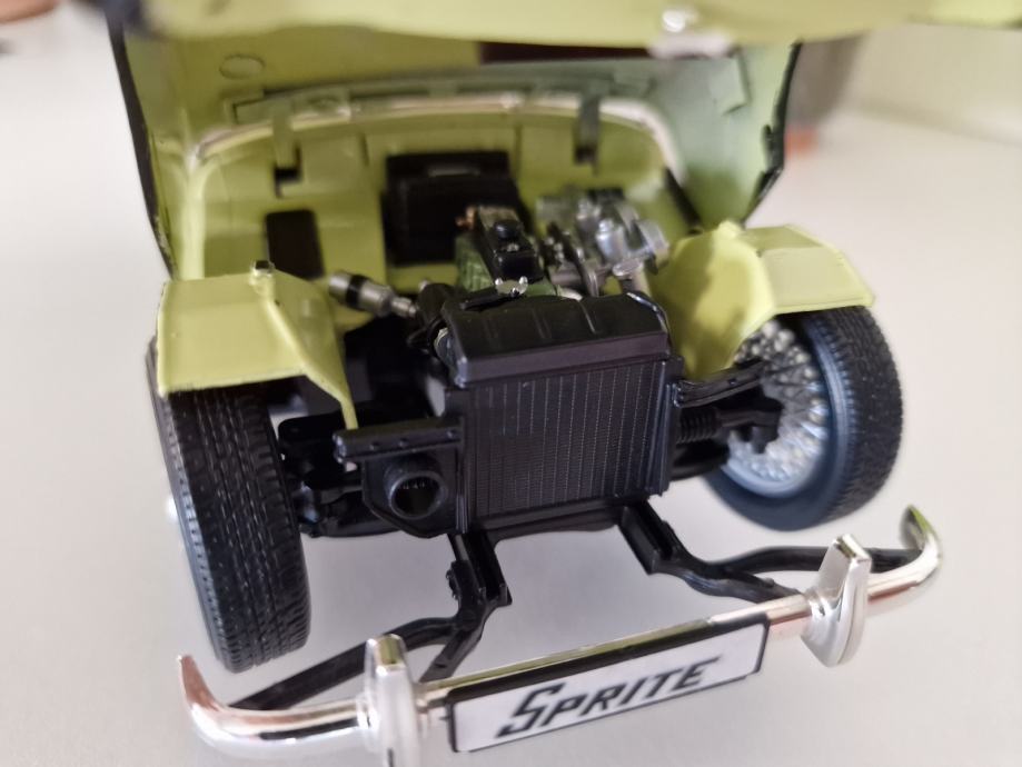 1958 - Austin-Healey Sprite Frogeye custom, Revell 1/18