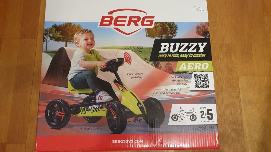 Berg Buzzy Aero Go-kart, formula na pedale