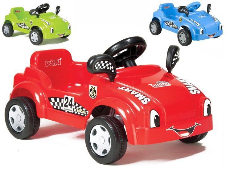 Crveni auto na pedale