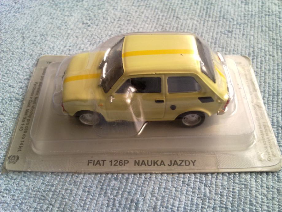 FIAT 126p PEGLICA oldtimer autić igračka model kolekcionarski 1:43