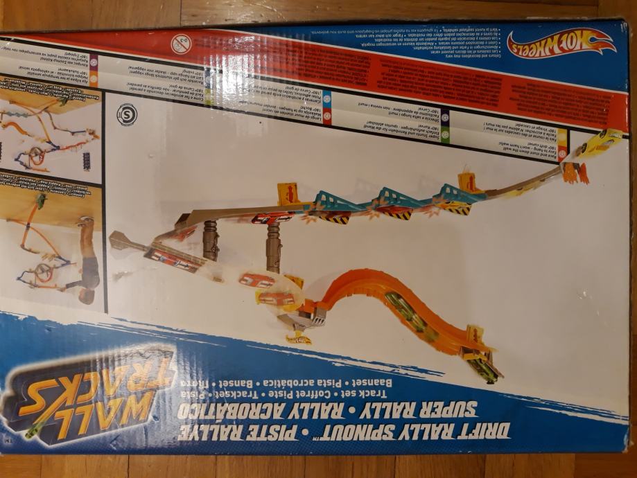 HOT WHEELS Drift Rally - Spinout.staza za zid