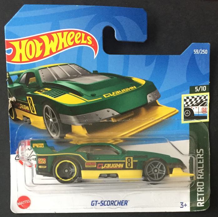 Hot Wheels GT-Scorcher (zeleni)..
