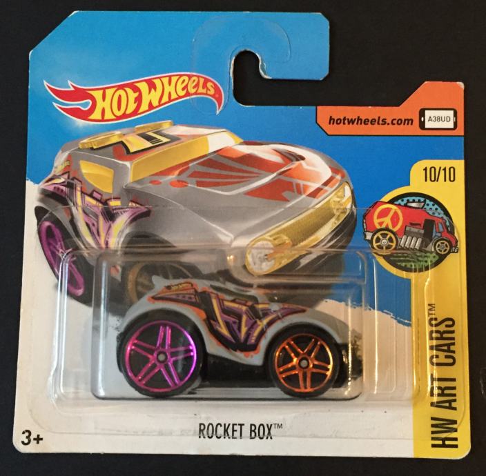 Hot Wheels Rocket Box.