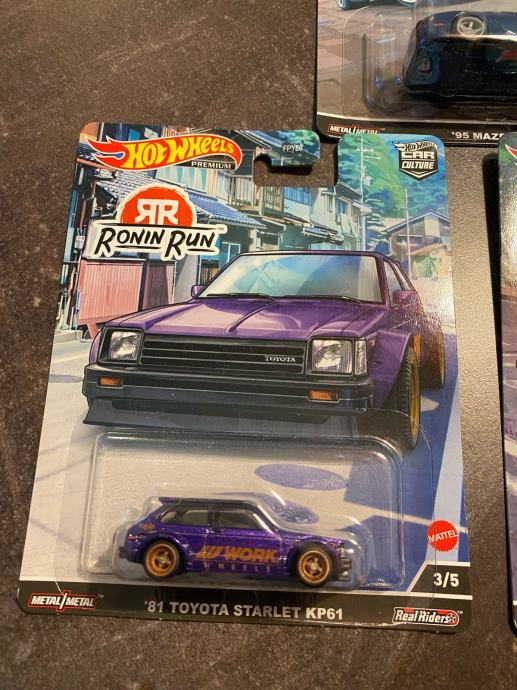 Hot wheels Ronin Run set 1 - 5