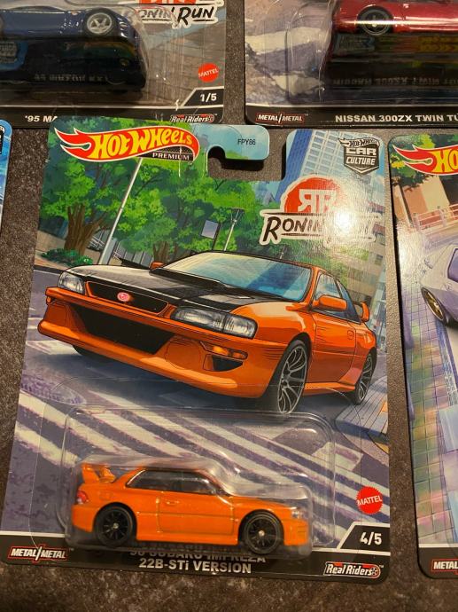 Hot wheels Ronin Run set 1 - 5